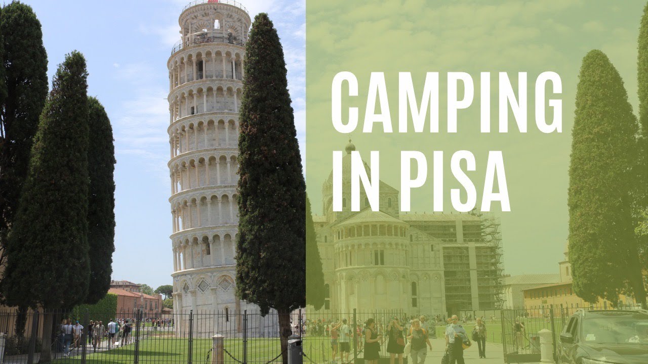 Camping in Pisa Campingplatz "torre Pendente" #Cardulive - YouTube