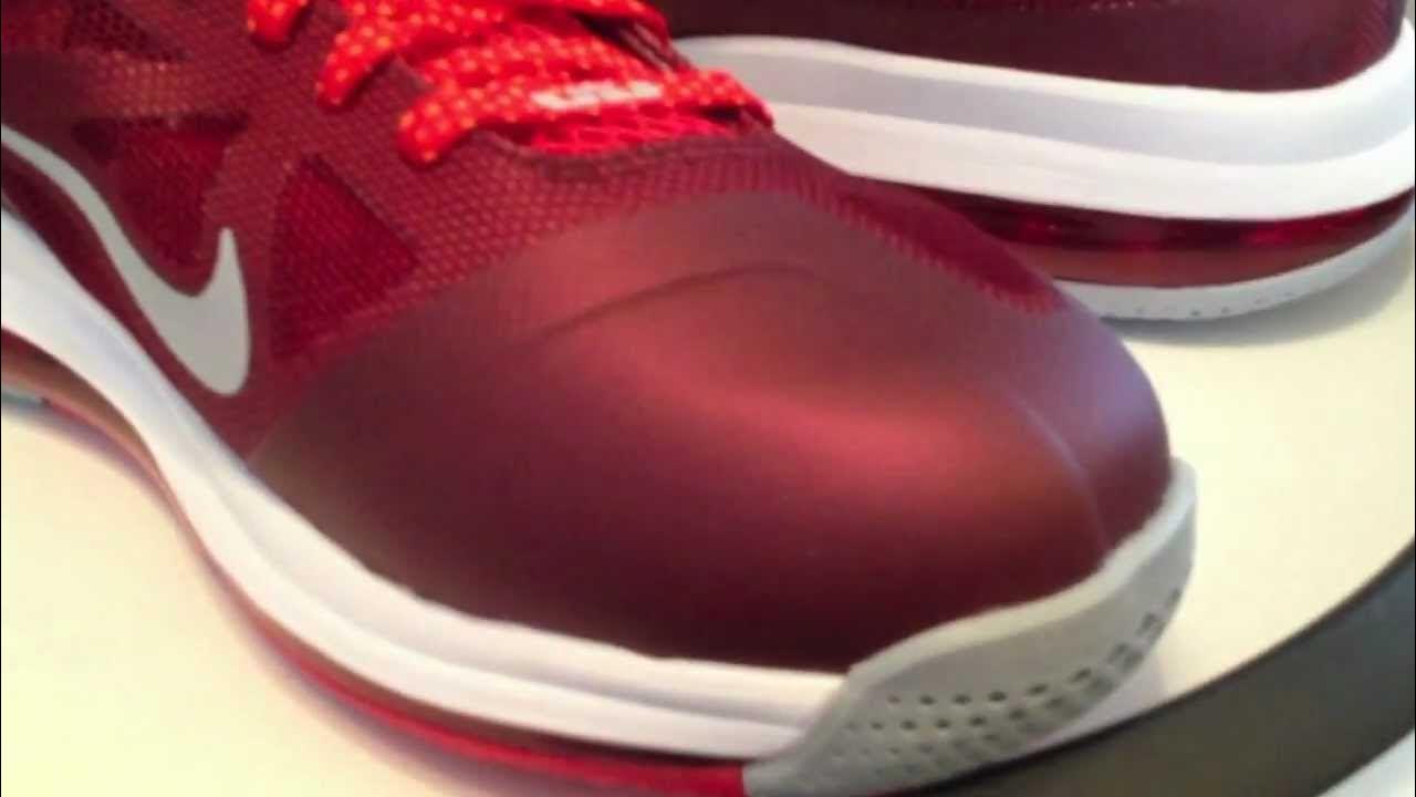 Nike LeBron 9 Low - Team Red / Chilling Red / Total Orange - YouTube
