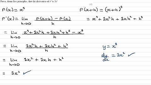 Differentiation Exam Questions - A Level Maths - Edexcel Pure Year 1 - YouTube