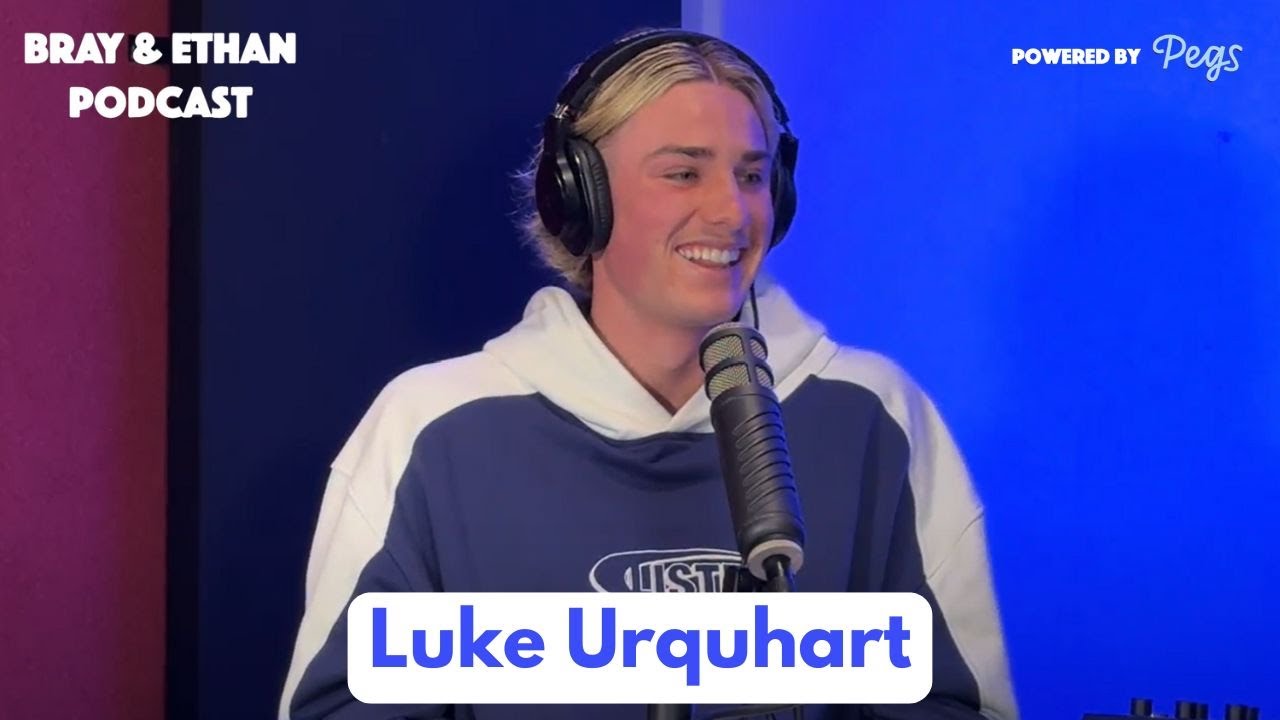 Luke Urquhart demonstrates seagull noises, talks AFL draft hopes & more ...