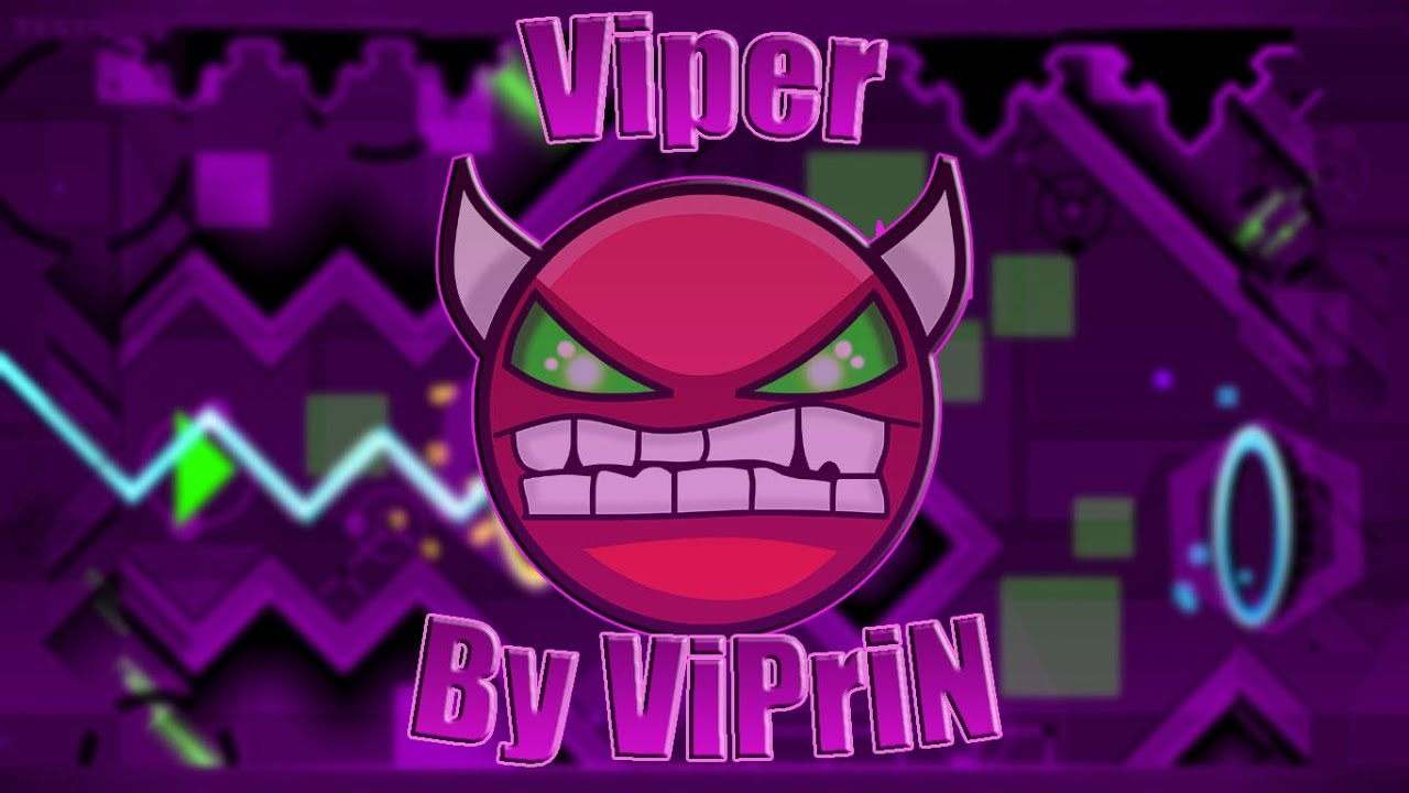 Geometry Dash (2.0) Viper by ViPriN + All coins - (Hard Demon) - YouTube