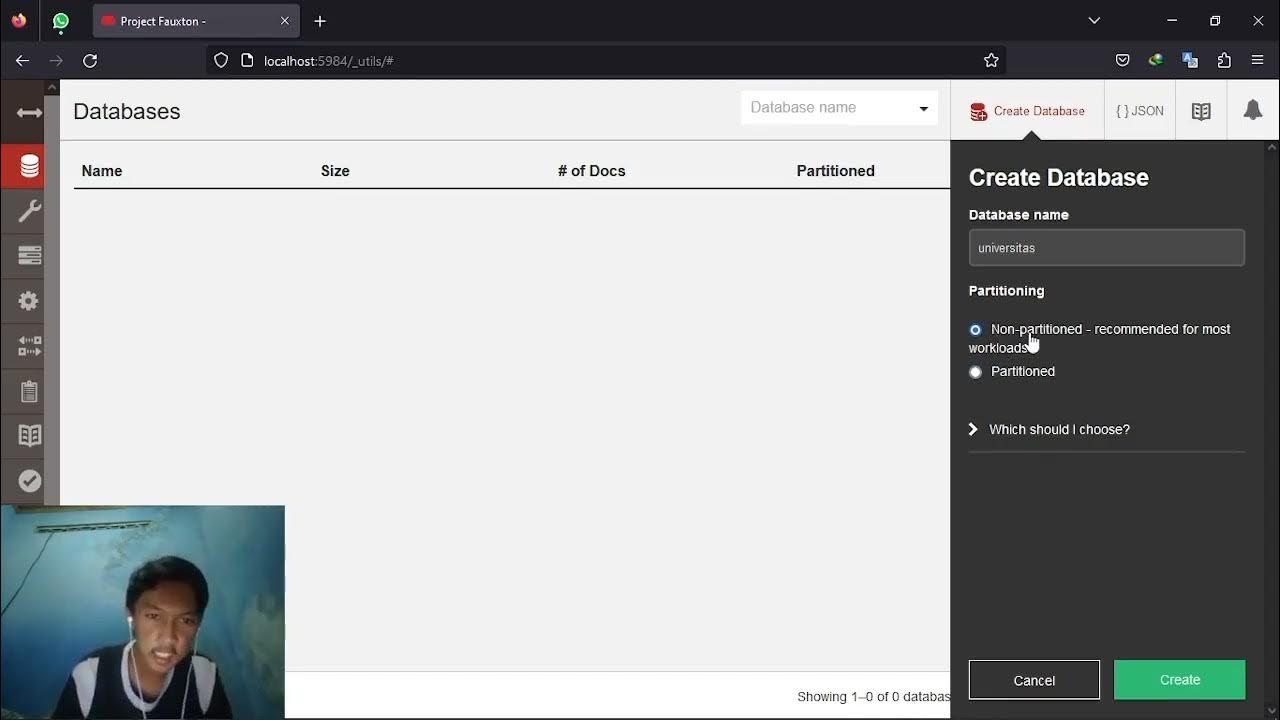 Instalasi CouchDB dan Input data - Tugas IPSD noSQL - YouTube