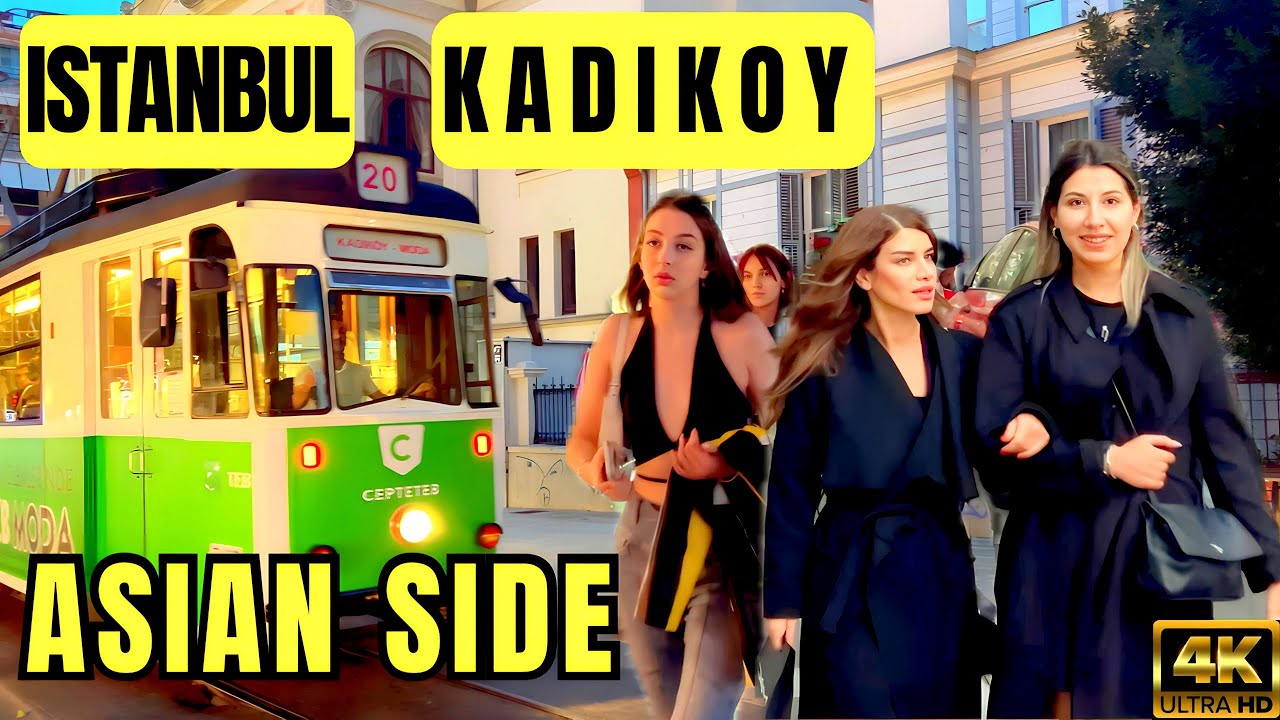 🇹🇷 Turkey Istanbul Kadikoy Bahariye Street 4K - YouTube