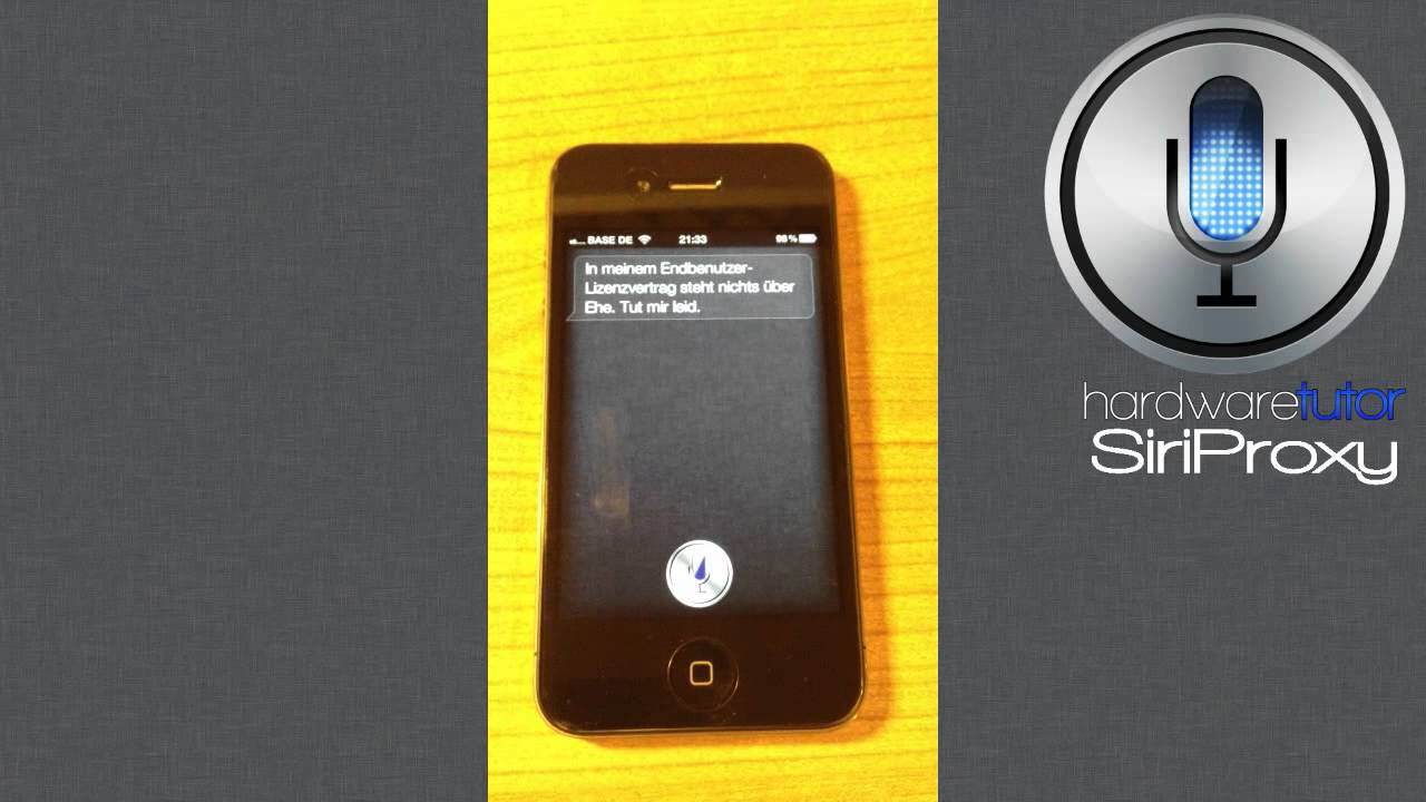 Siri Proxy Server Vorstellung : Siri auf iPhone 4 & iPad 2 & iPod touch ...