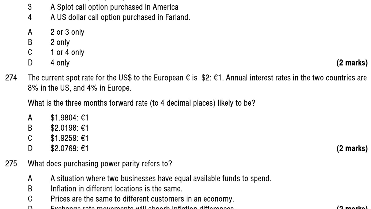 Calculating forward rate - YouTube