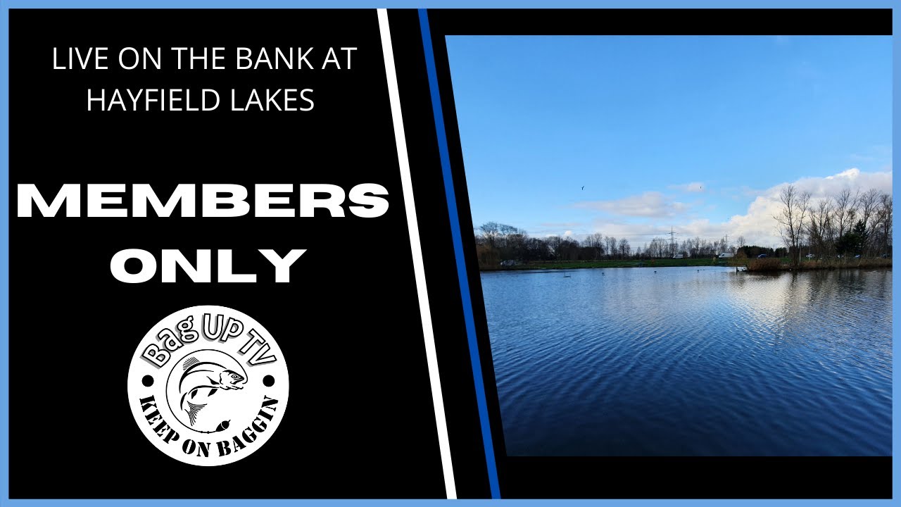 Live On The Bank at Hayfield Lakes with The Bait-Tech cameras | Member ...