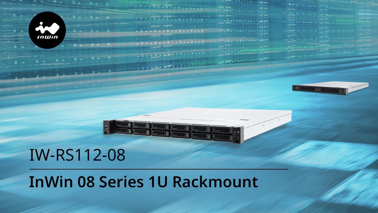 InWin 08 Series 1U Rackmount｜IW-RS112-08 - YouTube