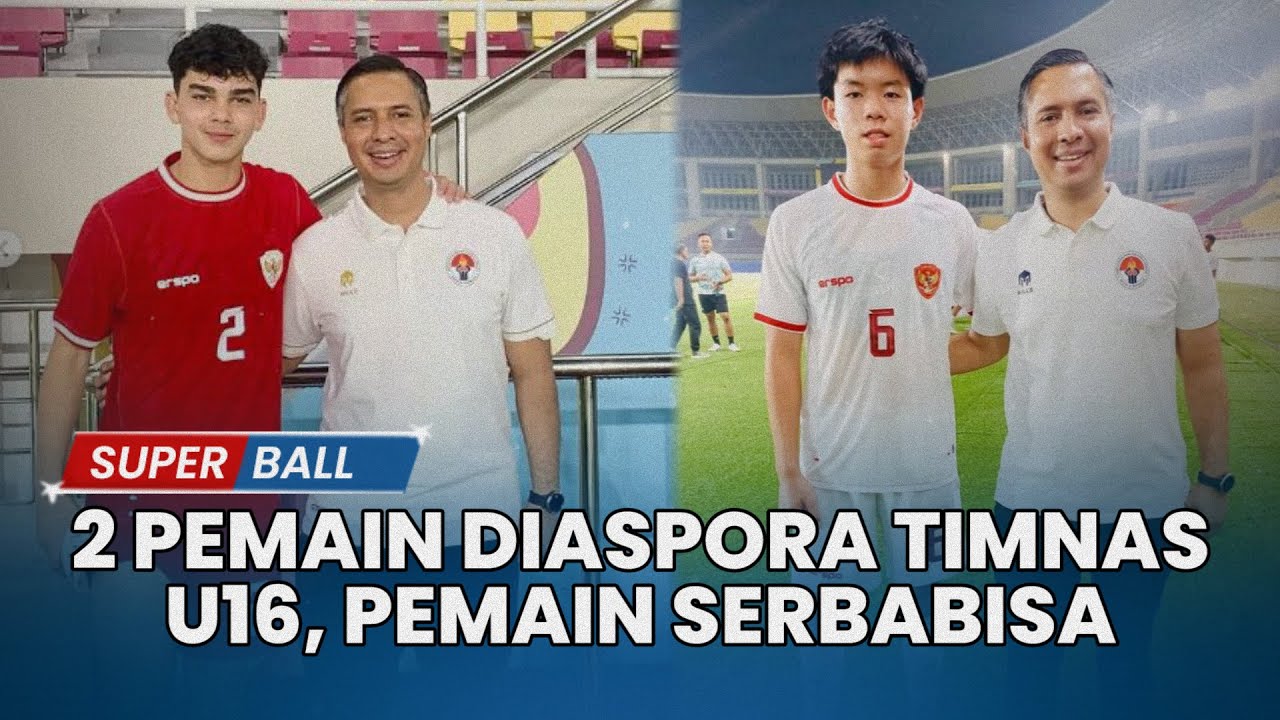 2 Pemain Diaspora di Timnas U-16 Indonesia, Matthew Baker dan Lucas ...