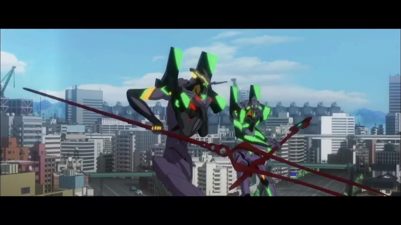 Eva 01 vs. Eva 13 fight was... something - YouTube