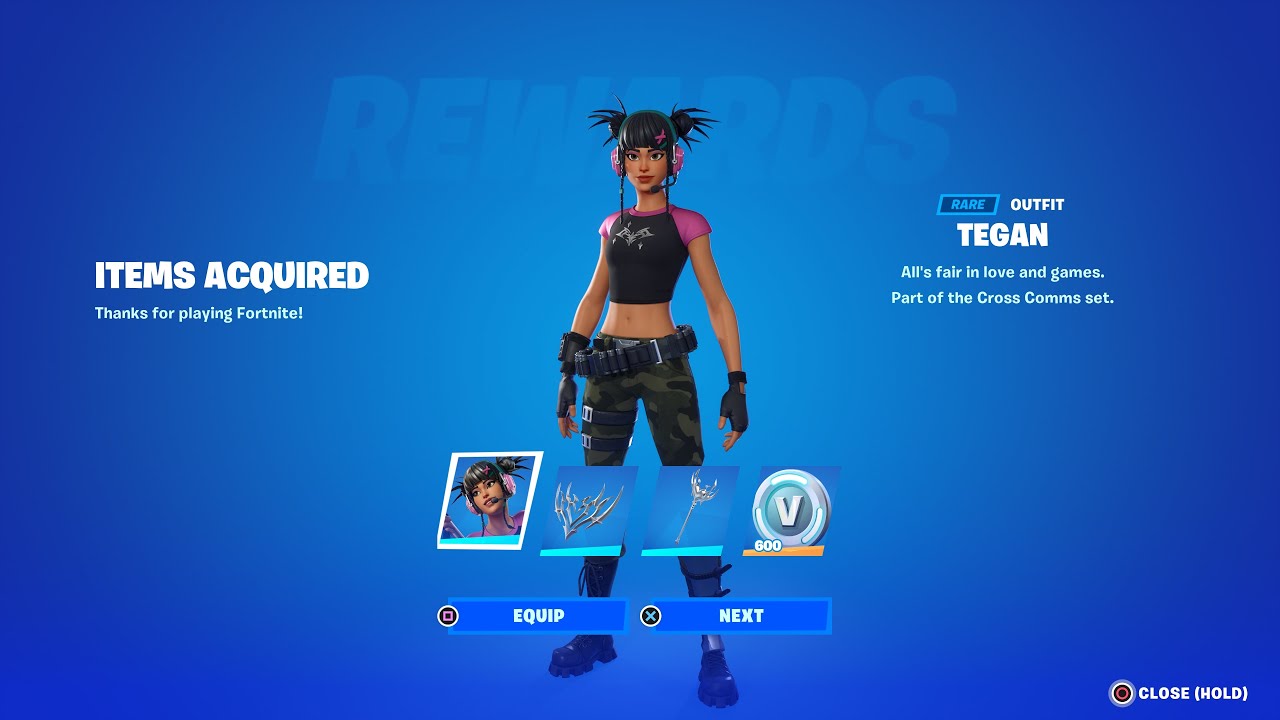 How To Get Tegan Skin In Fortnite Youtube