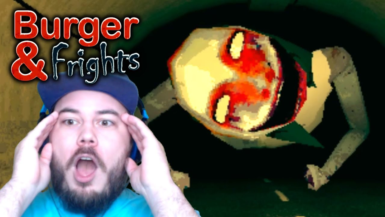 A DEMON GIRL WANTS TO STEAL MY BURGER!! WHY IS THIS SO SCARY?! | Burger ...