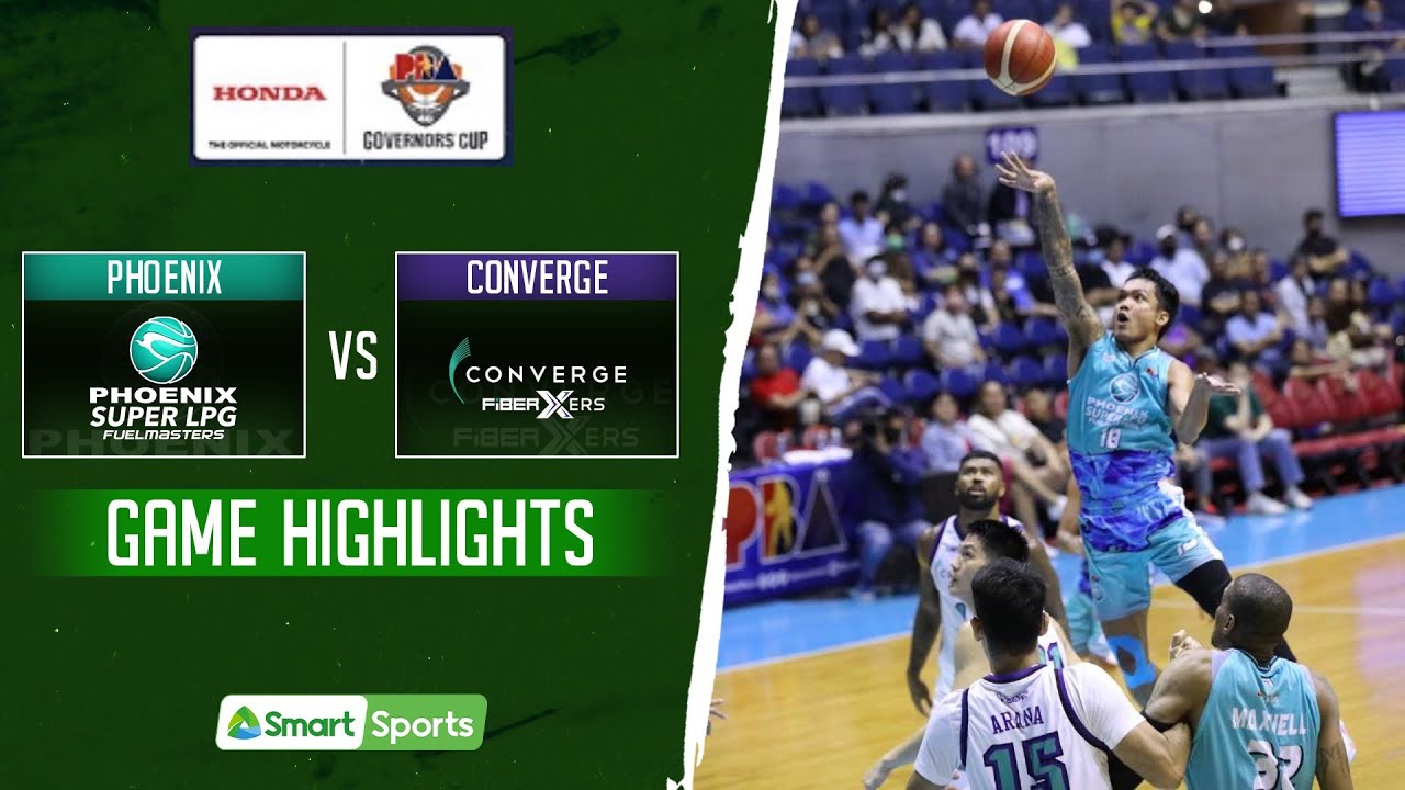 PHOENIX def CONVERGE | Honda PBA Season 47 Governors' Cup - YouTube
