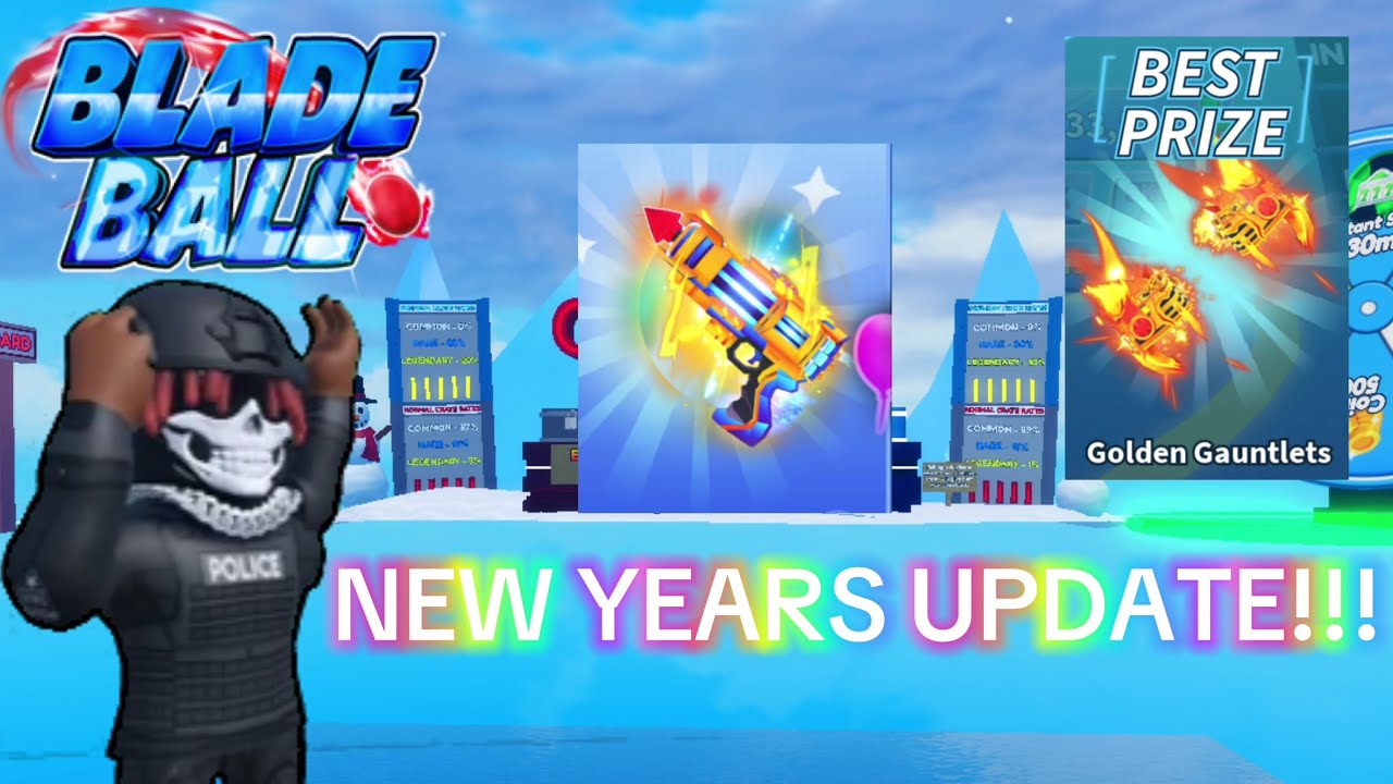 *NEW* BLADE BALL NEW YEARS UPDATE!!! | Blade Ball | (Roblox) - YouTube