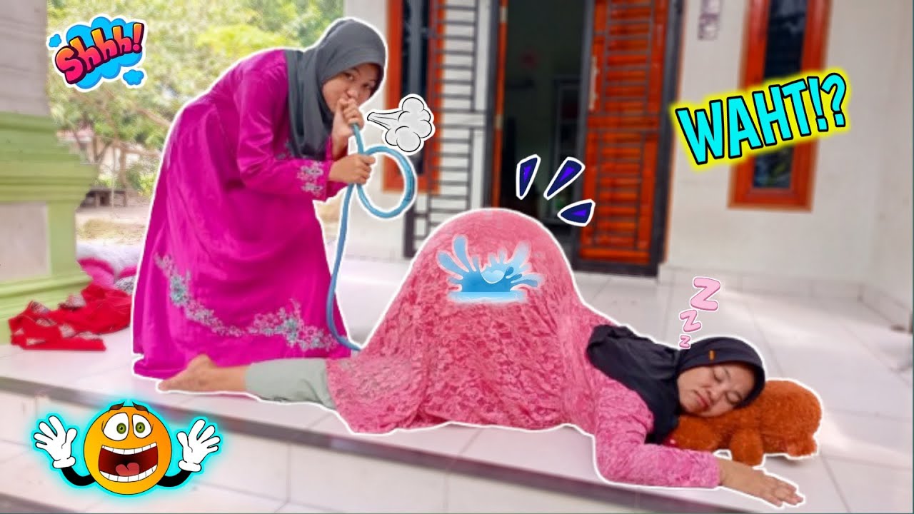 Drama Lucu🤣 Lagi Asik Tidur Mama Di Kerjain Orang Tidak Dikenal ...