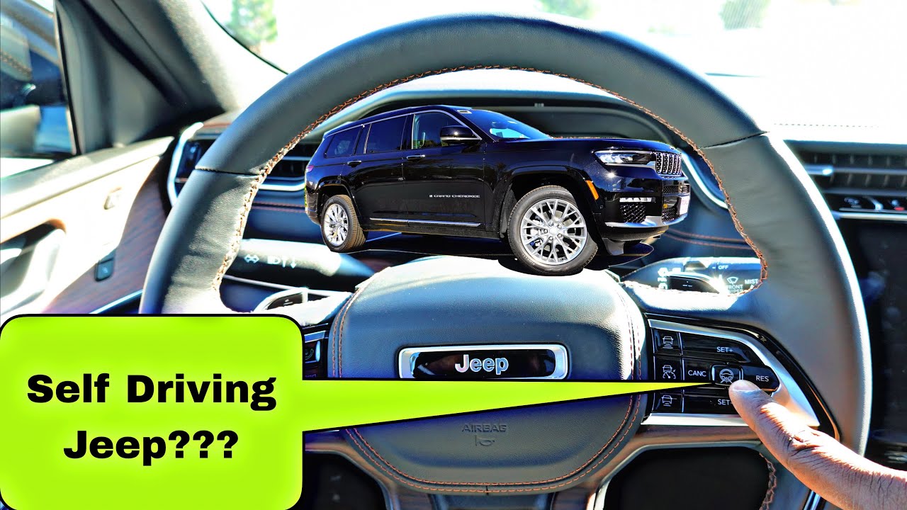 The New Jeep Grand Cherokee L Has Self Driving Like A Tesla, Here's How ...