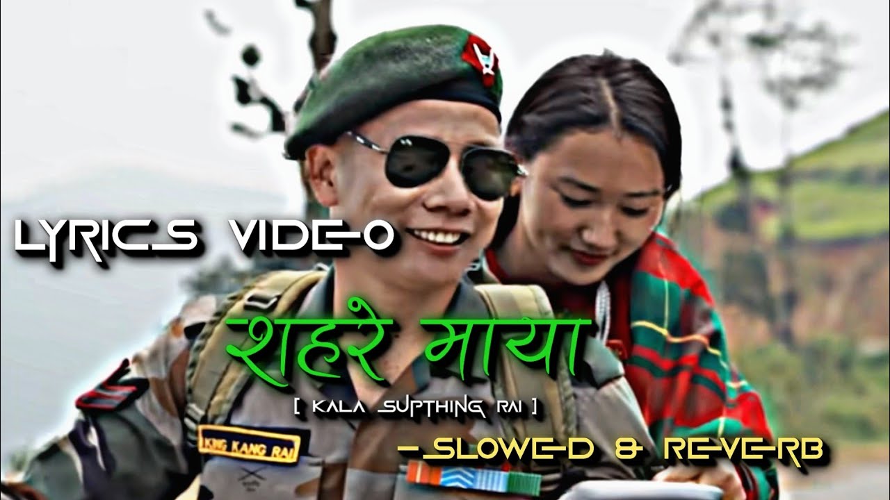 शहरे माया||Nepali Cover Song||Nepali Song Overlay Lyrics||Slowed ...