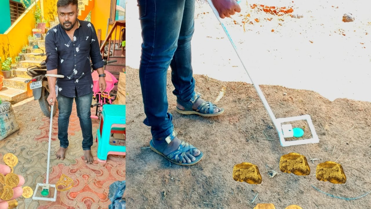 How to make metal detector at home | how to make gold detector - YouTube