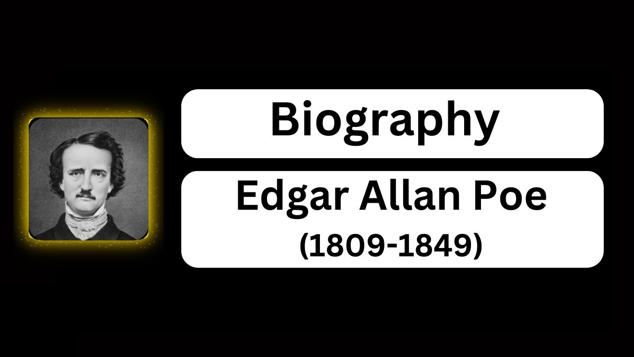 Biography of Edgar Allan Poe (1809-1849) - YouTube