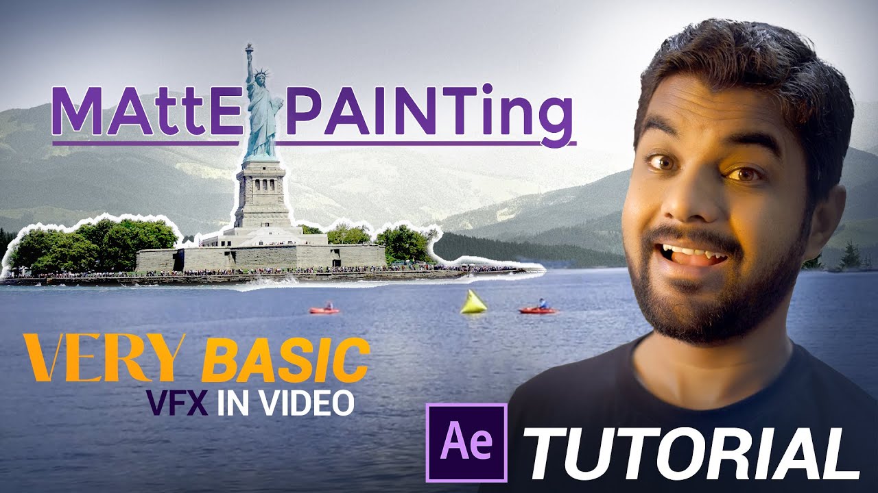 matte painting in after effects II Create digital matte painting in ...