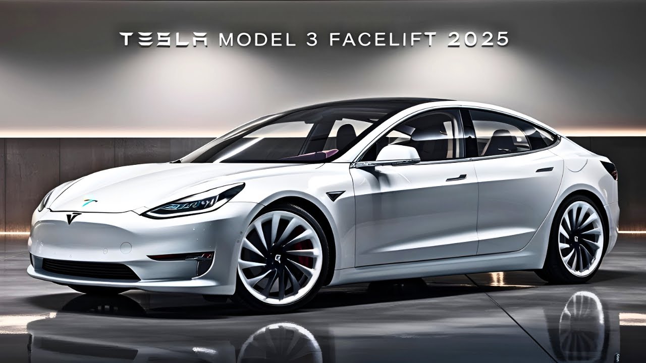 Tesla Model 3 Facelift: A Bold Upgrade in Electric Innovation - YouTube