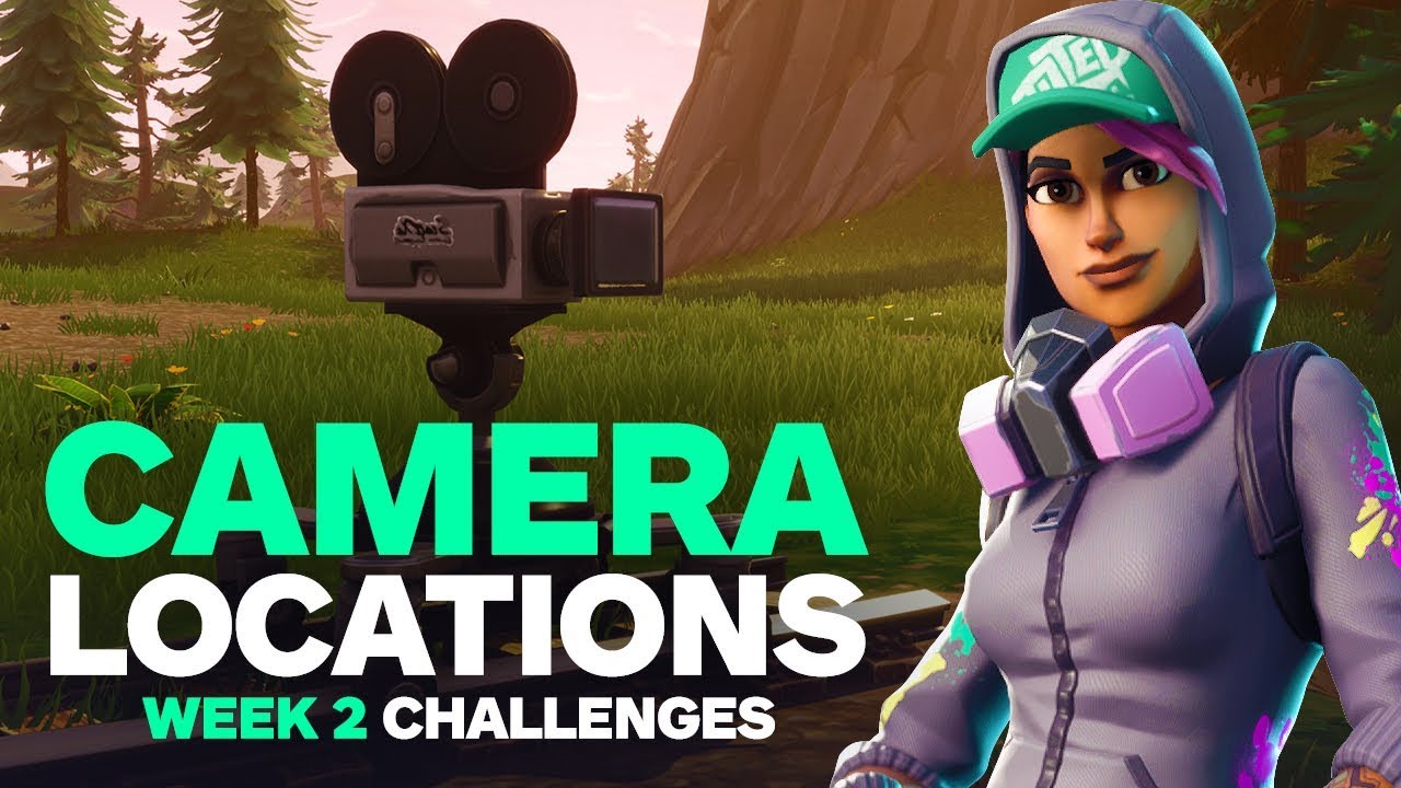 Fortnite: 7 Different Camera Locations and A Scarecrow, Pink Hotrod ...