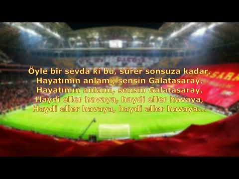 Galatasaray Tezahüratları - Hayatımın Anlamı Sensin Galatasaray