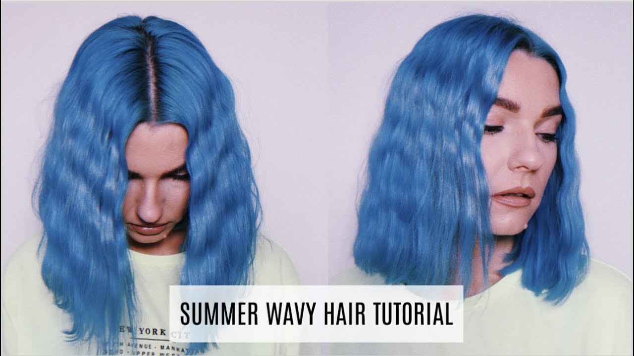 SUMMER WAVY HAIR TUTORIAL | HOW I WAVE MY HAIR | LoveFings - YouTube