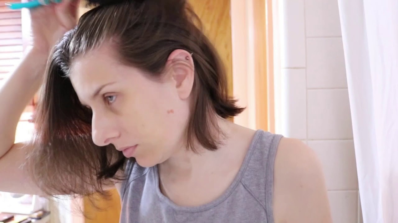 ASMR No Talking Hair Brushing, Wet and Dry Brushing - YouTube