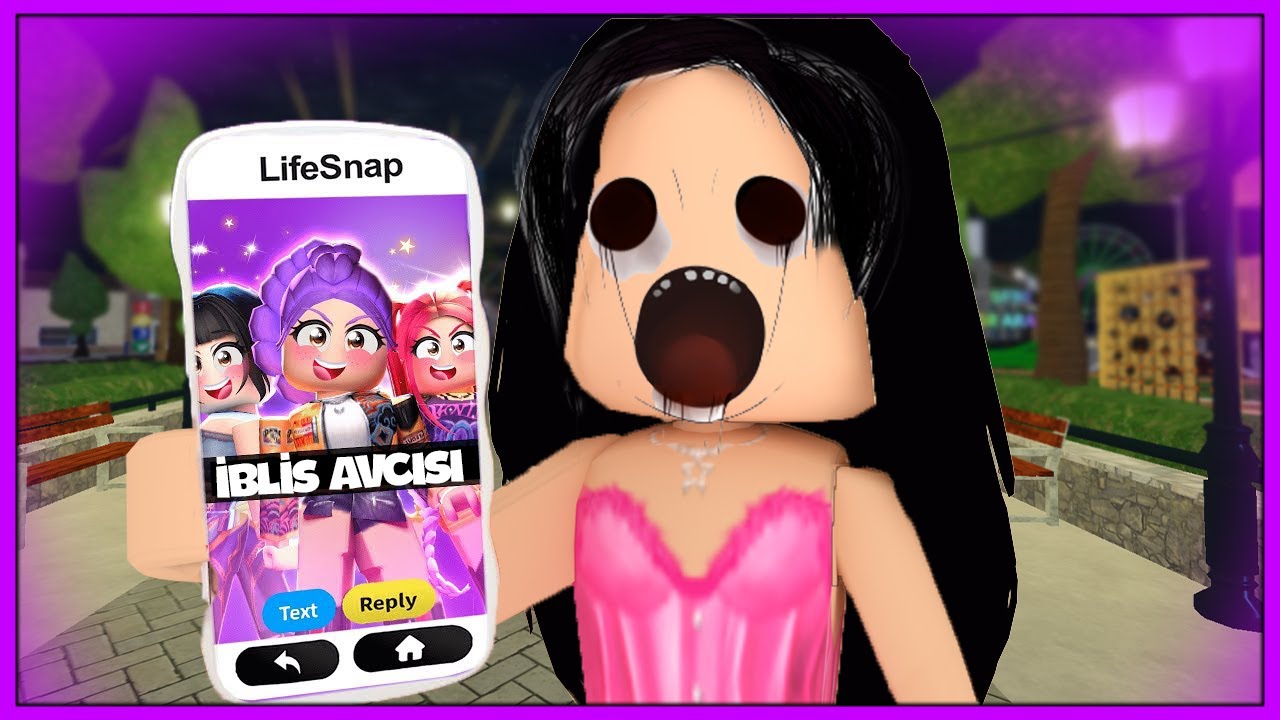 ROBLOX SNAPCHAT OYUNUNDA KPOP İBLİS AVCILARI BANA BİR SNAP GÖNDERDİ…😱 ...