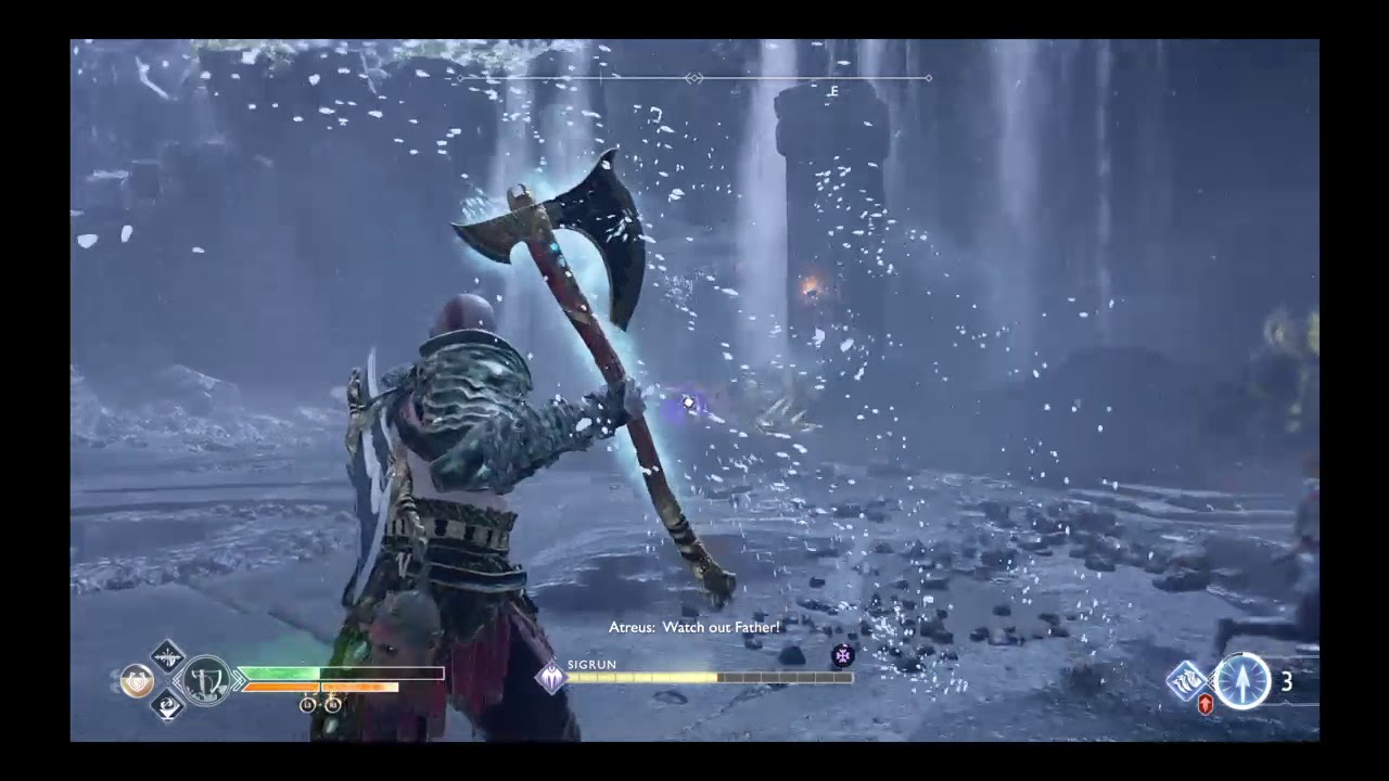 God of War - Valkyrie Queen Fight (Sigrun) - YouTube