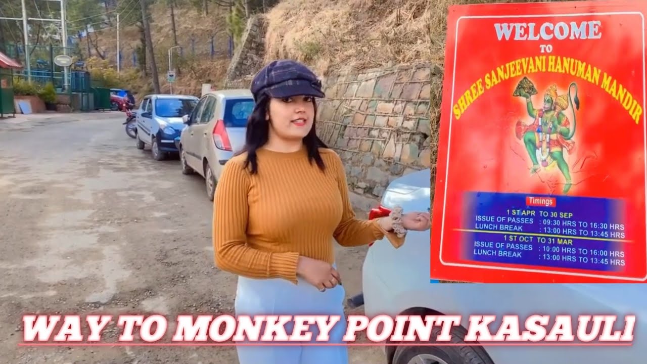 Monkey Point Kasauli | Road trip to Monkey Point Mandir Kasauli - YouTube