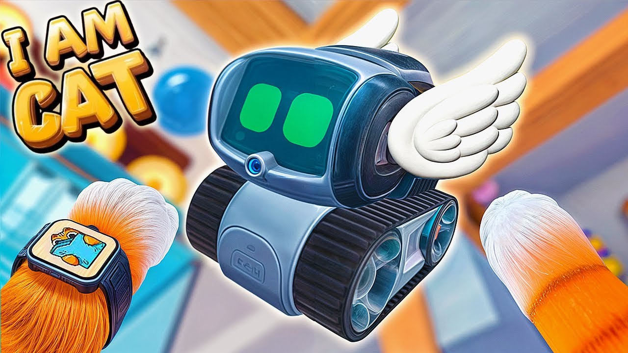 ¿Puede volar el robot? (I Am Cat VR) - YouTube