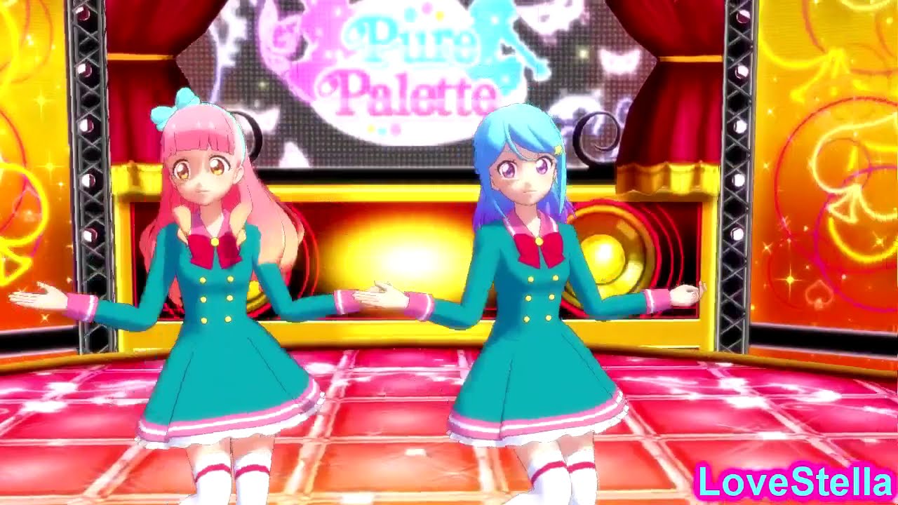 MMD-Pure Palette-Wake Up My Music!♪ (Aikatsu Friends-アイカツフレンズ) - YouTube