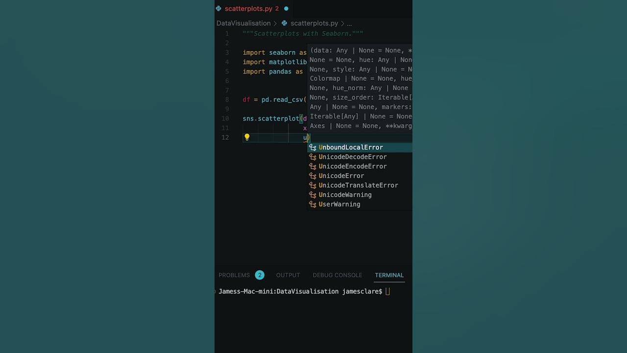 Python 3 | Seaborn makes it easy! #python3 #seaborn #datascience - YouTube