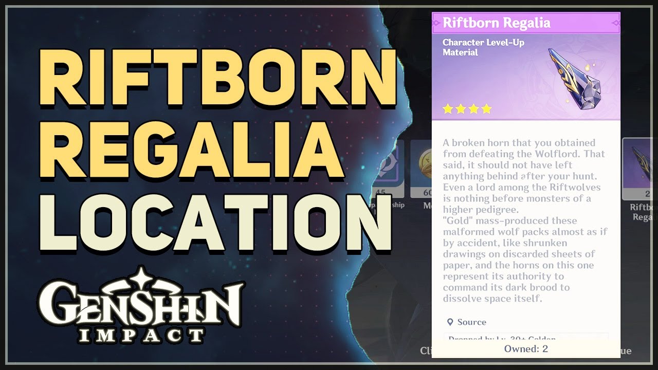 Riftborn Regalia Location Genshin Impact - YouTube