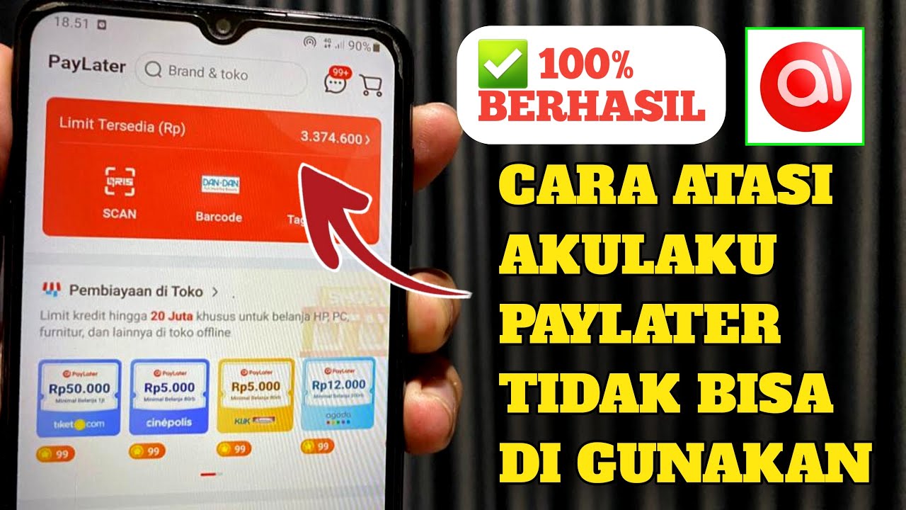 Cara Mengatasi Limit Akulaku Paylater Tidak Bisa Digunakan 2023 ...