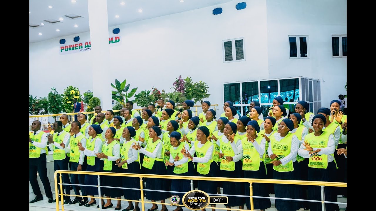 CAMPUS CHOIR MINISTRATION | TIME FOR GOD TO BLESS YOU | WITH PST ...
