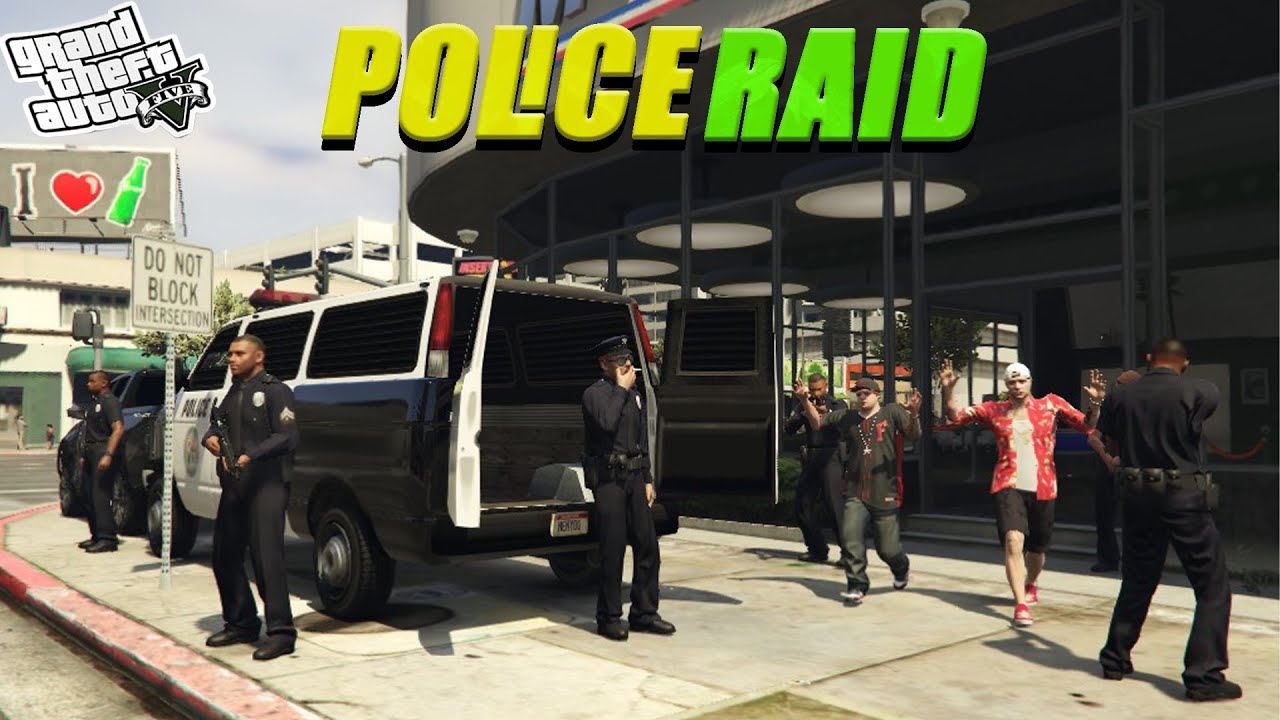 POLICE RAID ON DEALERSHIP |GTA 5| THE DESI BOY - YouTube
