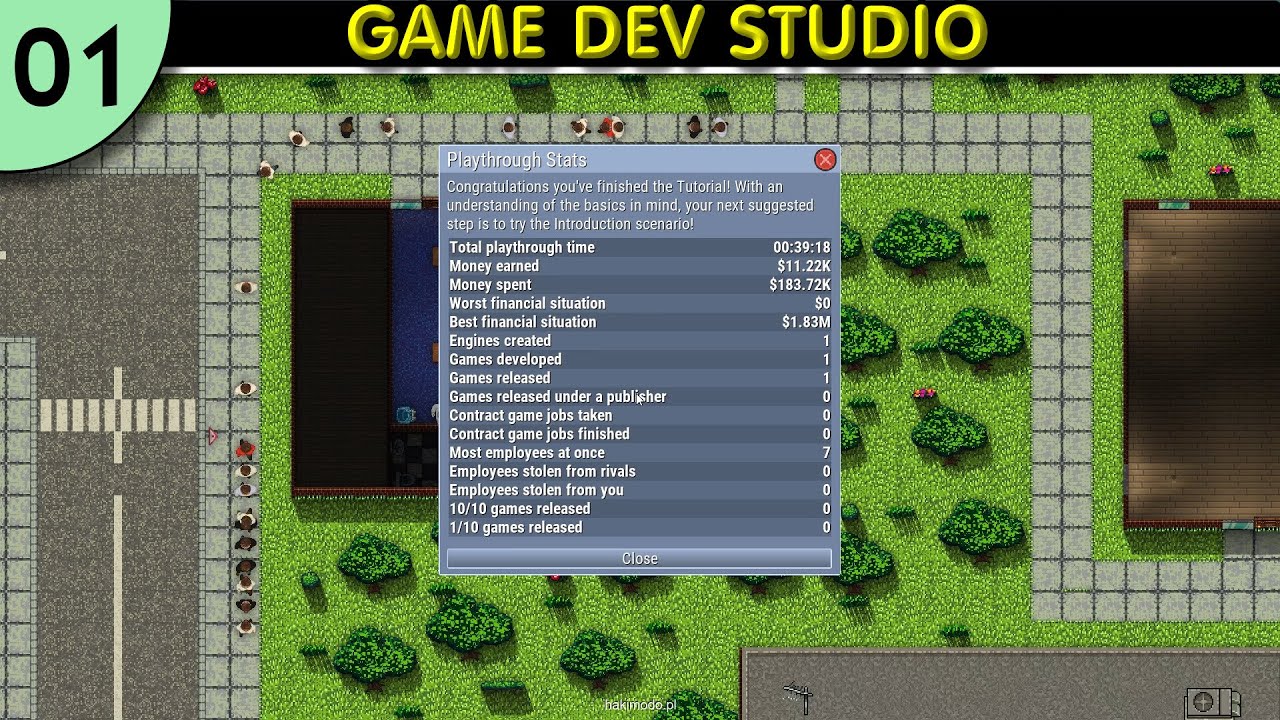 (01) GAME DEV STUDIO = Gameplay - YouTube