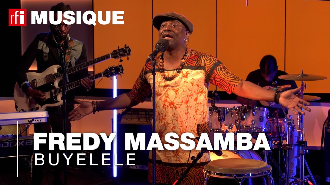 Fredy Massamba en live session avec le titre "Buyelele" - YouTube