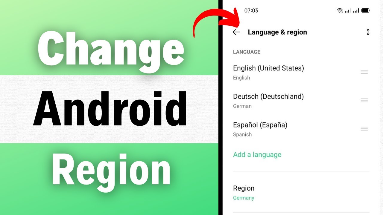 How To Change Region On Any Android! (2023) - YouTube