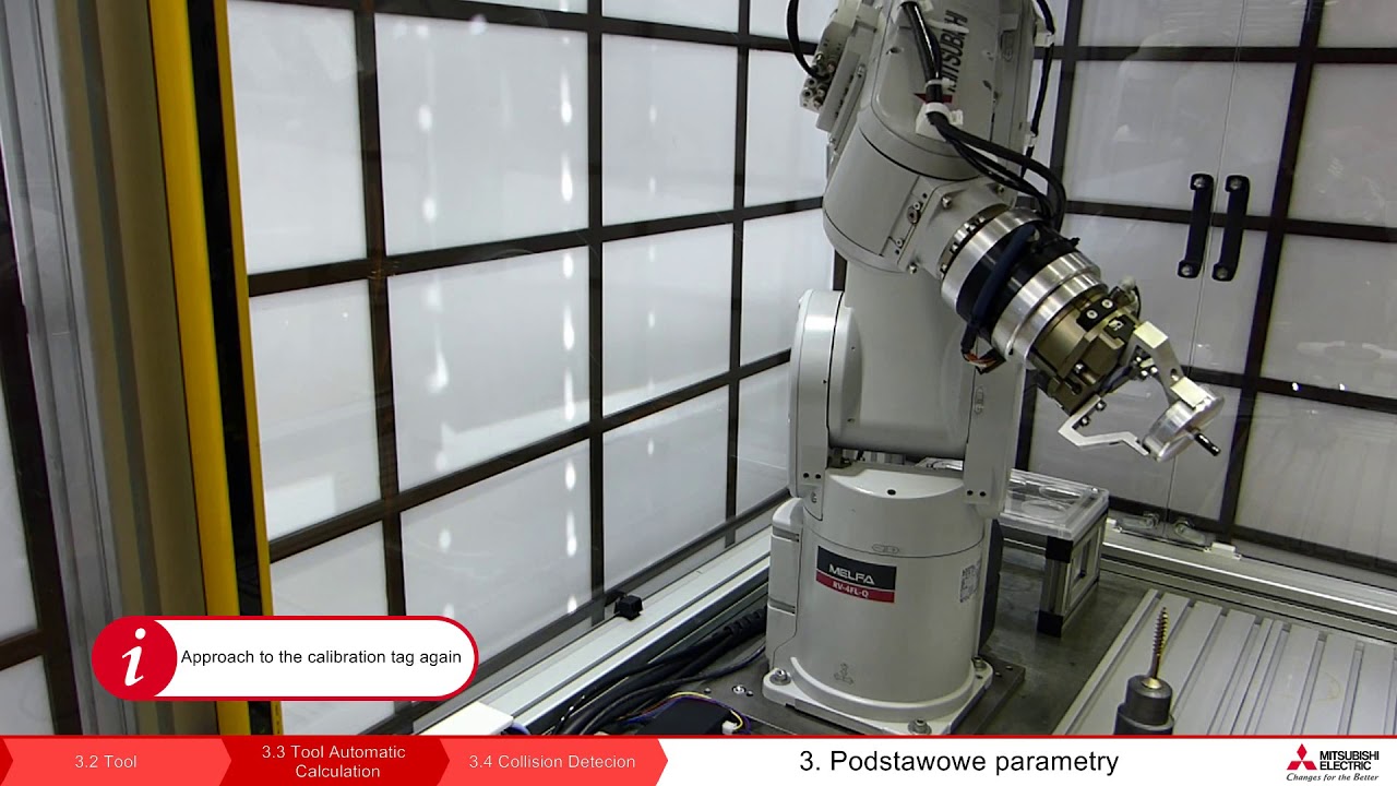 Robot Melfa Programming Lesson 6 Procedure Tool Automatic Calculation 0739