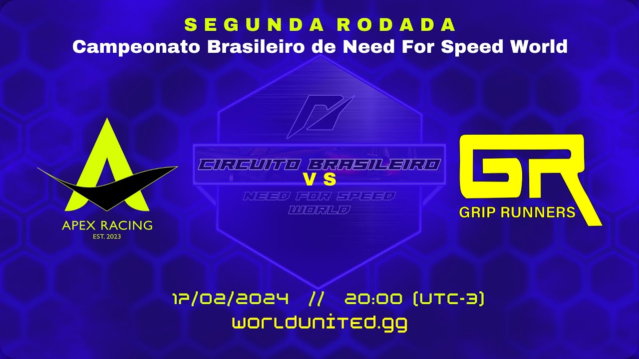 Circuito Brasileiro Apex Racing vs Grip Runners I Need For Speed World ...