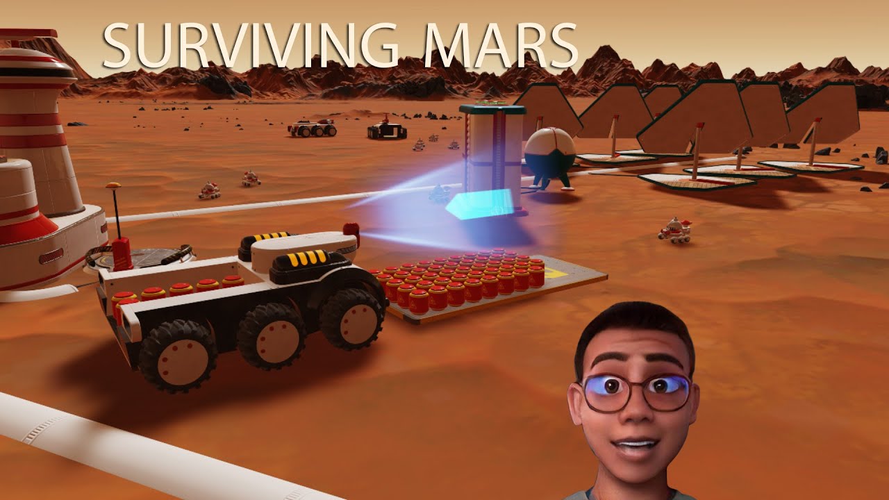 First Time Playing Surviving Mars, Doing the Tutorial and Walkthrough ...