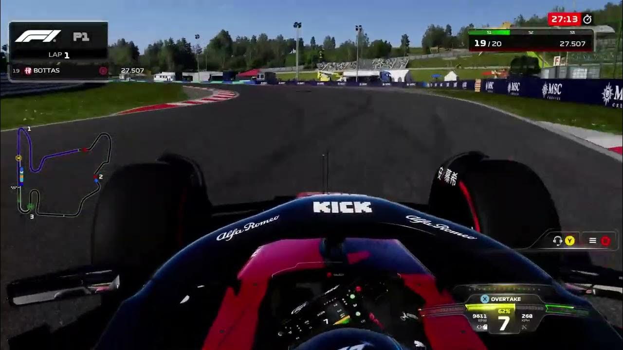 Valtteri Bottas onboard lap | Hungaroring | F1 23 (No assists) - YouTube