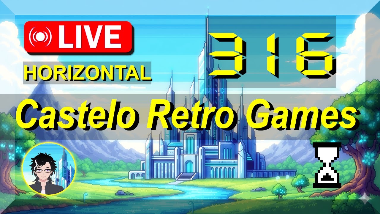 🔴 Live 316 💻 Tela Horizontal - Jogando Jogos Aleatorios - Castelo Retro ...