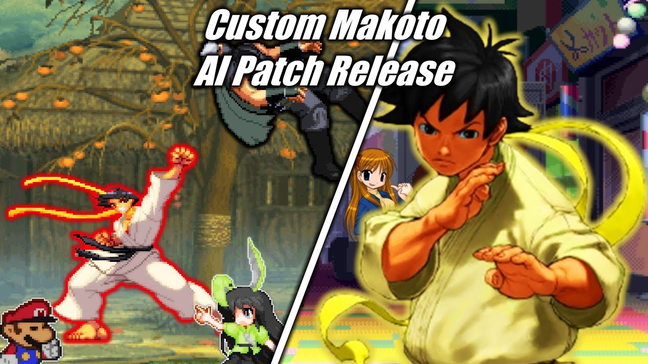 MUGEN AI Patch Release: Custom Makoto by Yamori X - YouTube