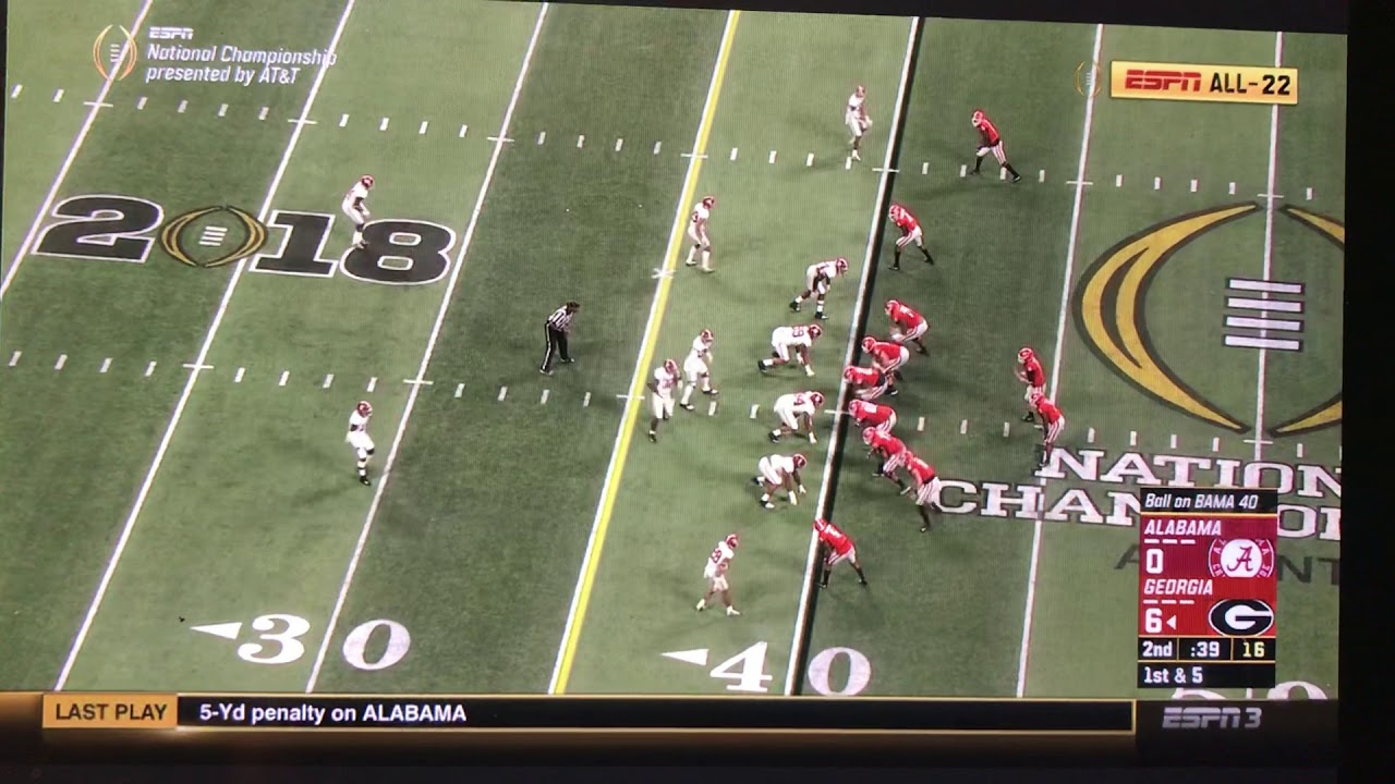 Georgia Toss Crack Play - YouTube