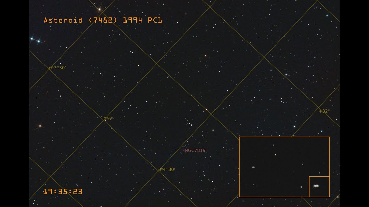 Asteroid 7482 (1994 PC1) - YouTube