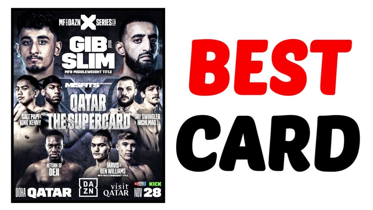 The BEST Misfits Boxing Card EVER (Misfits 19 Breakdown) - YouTube